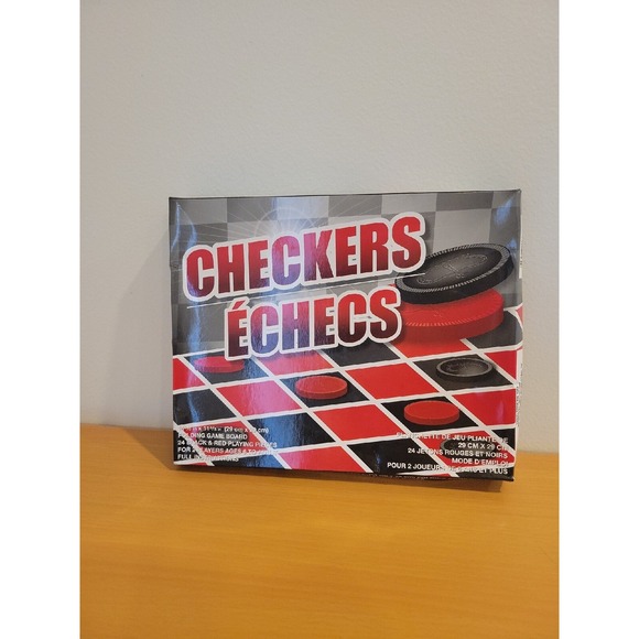 Games | Travel Checkers Board Game For Kids Small Portable 11 X 11 ...